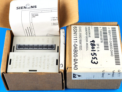 NEW Siemens 6SN1111-0AB00-0AA0 Simodrive 611 Surge Arrester ( Lot of 2 ...