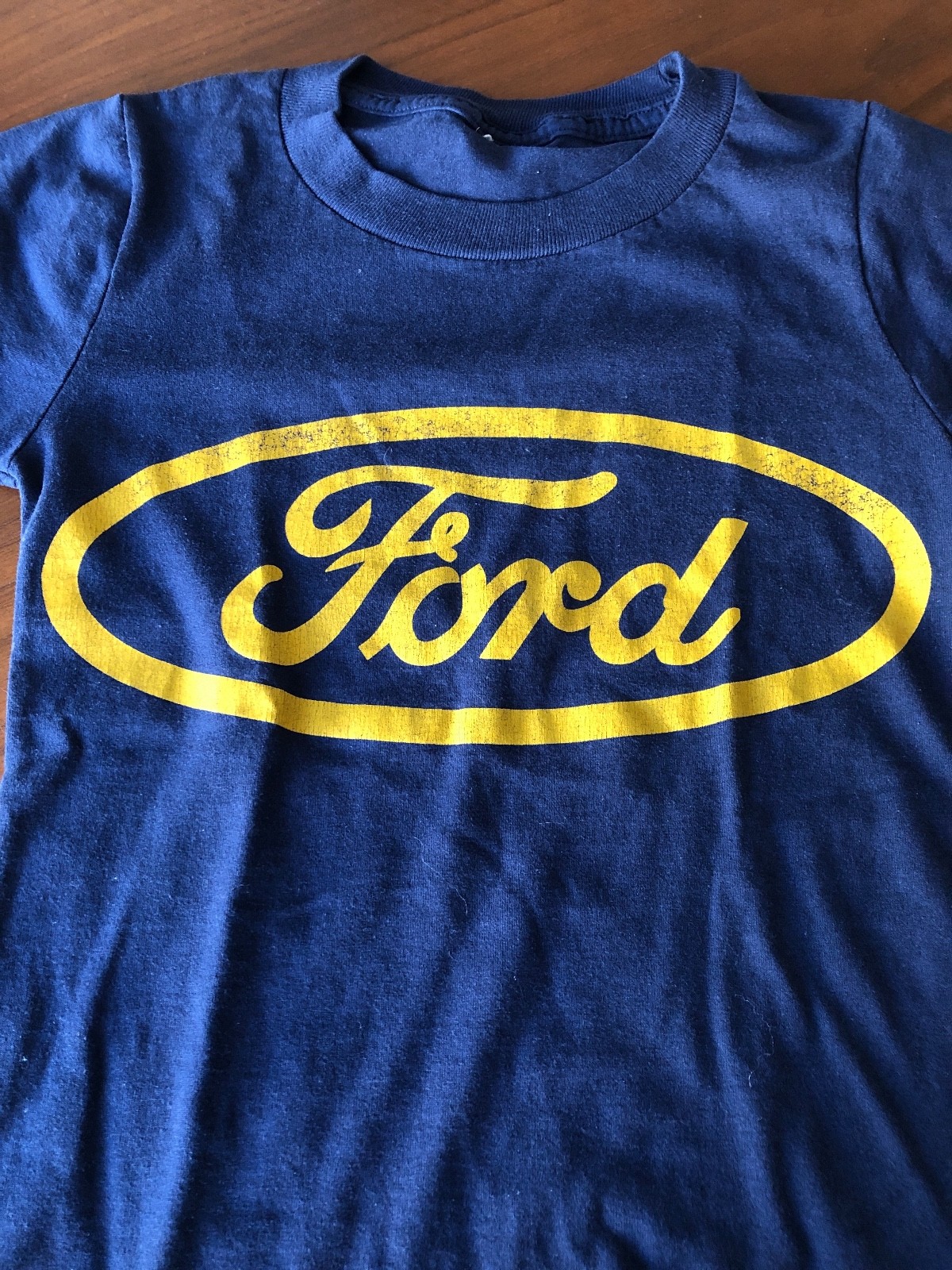 Authentic 70's Children's Vintage FORD graphic T-shirt sz L | eBay