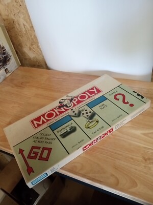 VINTAGE Monopoly 1985 COMPLETE? Classic Board Game Parker Brothers 80's ...