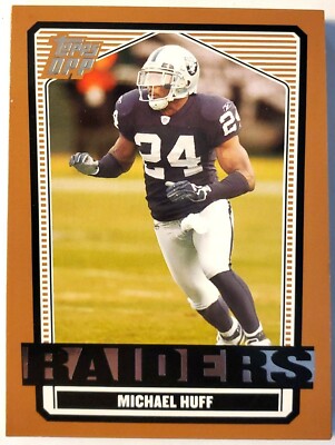 2007 Topps DP&P Michael Huff #71 Rookie RC – Texas Longhorns Football ...