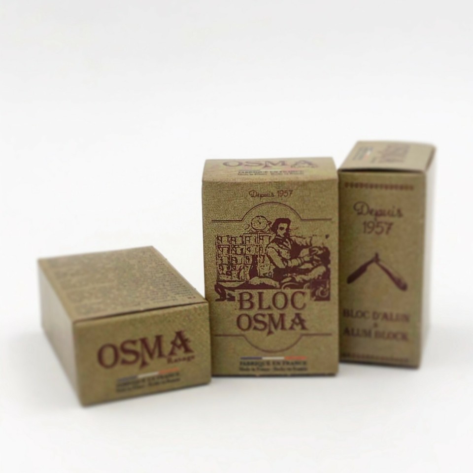 Bloc Osma Alum Block 75g Alum Stone Blood Stopper Deodorant 100% ...