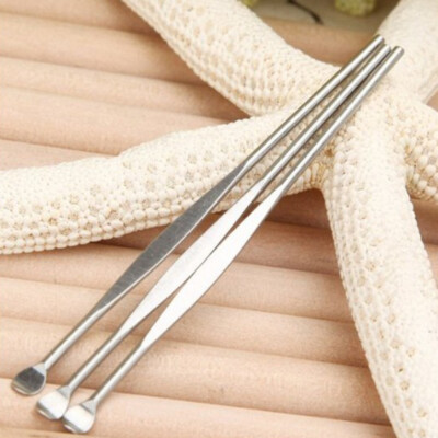 3pcs Stainless Steel Earpick Ear Pick Safe Practical Stainless Steel ...
