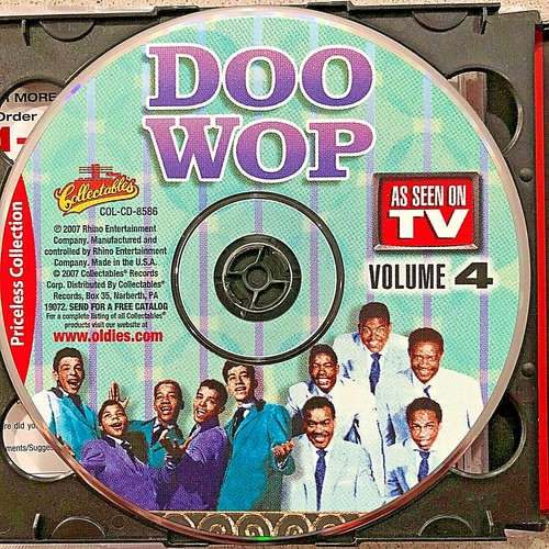Doo Wop vol 3+4 - 20 track 2CD - Chantels, Flamingos, Regents, Dubs ...