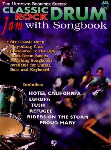 Ultimate Beginner Drum Jam with Songbook : Classic Rock, Book and CD ...