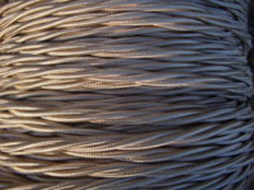 vintage fabric covered lighting cable 28 colours 0.5mm2 | eBay UK