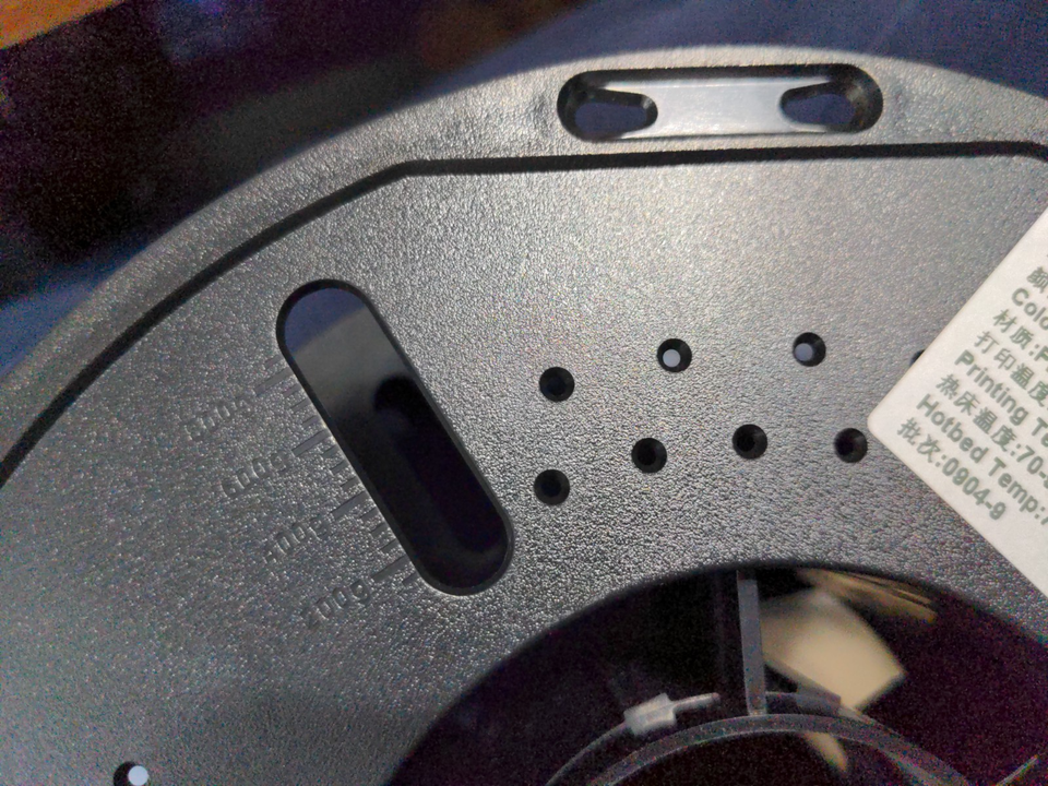 10x EMPTY Kingroon Black Filament Holder Spools Roll Spindle w/ Boxes ...