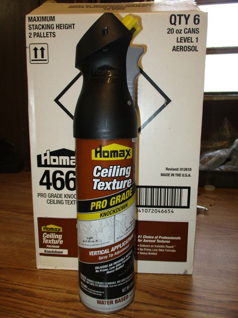 Homax Ceiling Texture Knockdown | Shelly Lighting