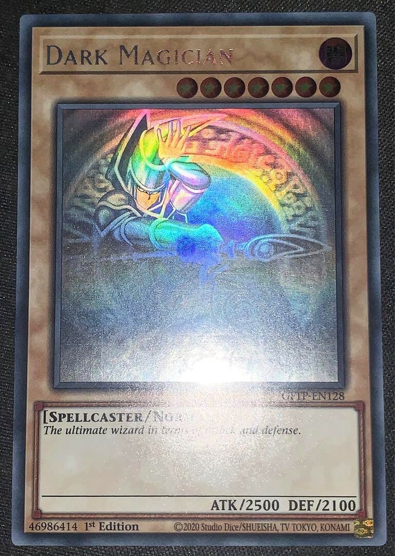 2021 Yu Gi Oh Dark Magician Gftp En128 Ghost Rare Ghosts From The