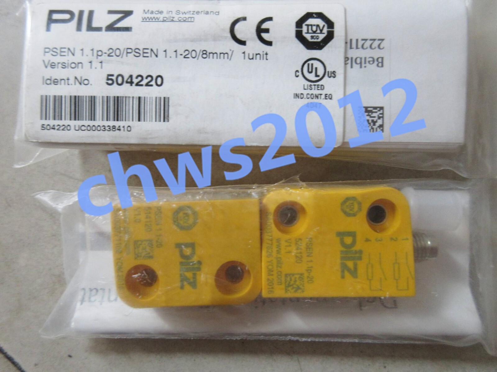 1 PCS NEW IN BOX PILZ safety switch PSEN 1.1p-20/PSEN 1.1-20 504220 | eBay