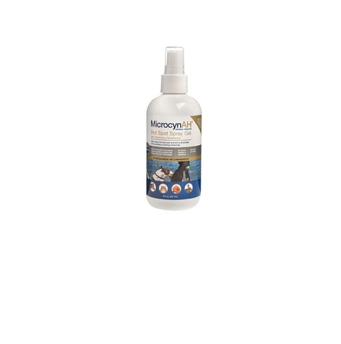 MICROCYN AH Hot Spot Spray Gel for Dog Pet Relieve pain and itch 8oz | eBay