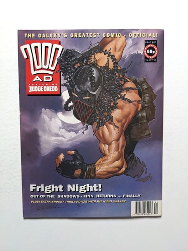 2000 AD #807 1992 Mick Austin Judge Dredd Carl Critchlow | eBay