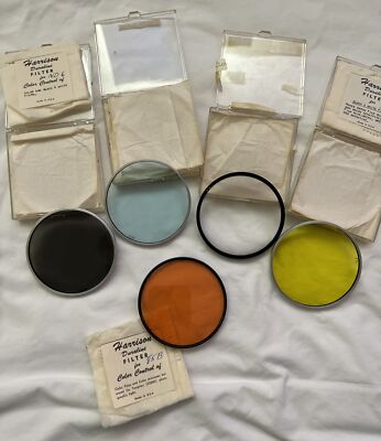 5 Vintage HARRISON & HARRISON DURALINE FILTERS W/ Cases K2 Nd60 Ser9 ...