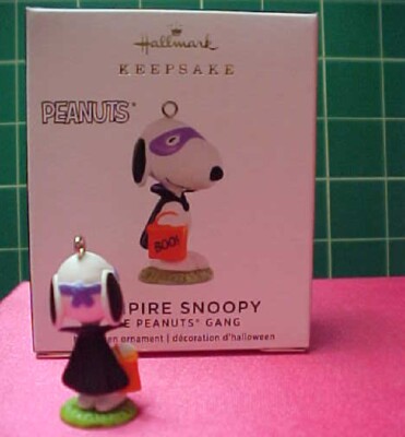 🍂HALLOWEEN 🍂 "VAMPIRE SNOOPY" Peanuts HALLMARK 2020 ornament | eBay
