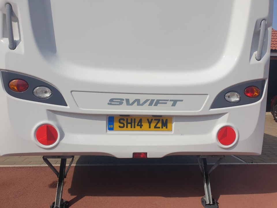 Swift Challenger and Major Caravan Stickers | Front and Back 'Swift ...
