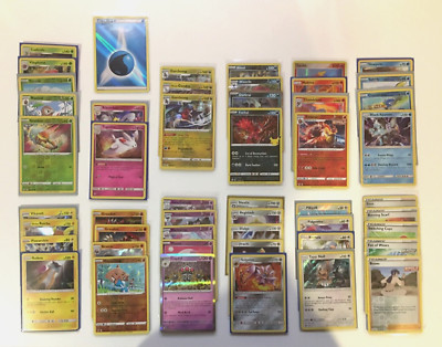 Pokémon TCG Holo & Reverse Holo Mixed Sets Lot 50 Cards - Monsters - LP ...