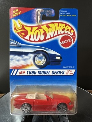 Hot Wheels Mercedes SL Red Convertible 1995 Model Series #2 | eBay