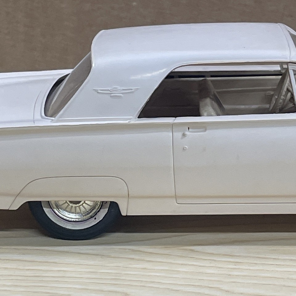 Vintage 1961? Beige Ford Thunderbird Dealer Promo Car Model. Please ...