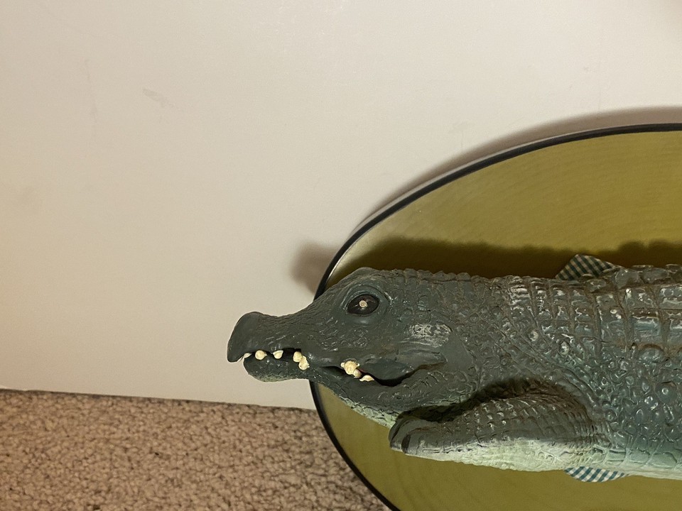 Rare Singing Fish ALLIGATOR Big Mouth Billy Bass Large Mouth Lou Works ...