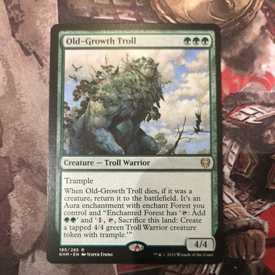 Old-Growth Troll ~ Kaldheim [ Near Mint ] [ Magic MTG ] Rare Card | eBay
