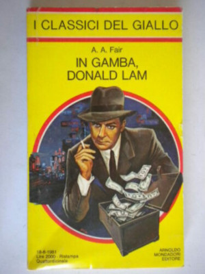 In gamba, Donald Lam Fair Giallo Mondadori 050925 | eBay