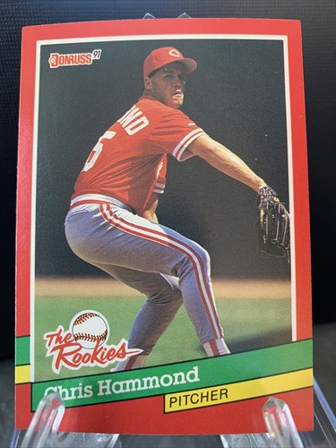 Chris Hammond 1991 Donruss The Rookies BASEBALL #19 Cincinnati Reds | eBay