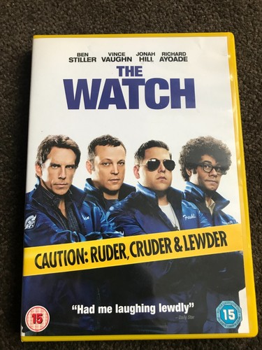 The Watch (DVD, 2012) Ben Stiller Vince Vaughn Richard Ayoade ...