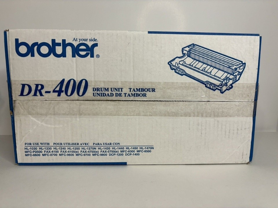 Brother DR400 Black Drum Unit Cartridge | eBay