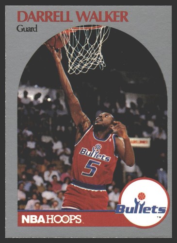 Darrell Walker #303 1990-91 Hoops Washington Bullets | eBay