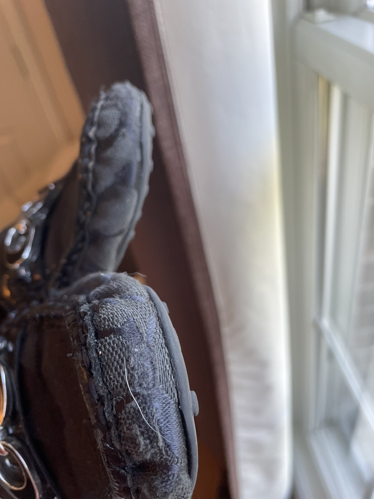 Coach Fortunata 7B Loafer Signature C Black Patent Le… - Gem