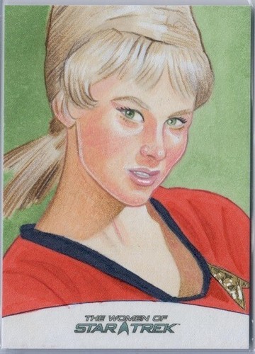 Women of Star Trek A&I - Shane McCormack - Yeoman Janice Rand - Sketch ...