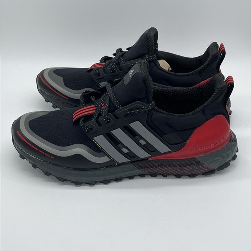 Size 8 - adidas UltraBoost Guard Black Grey Red for sale online | eBay