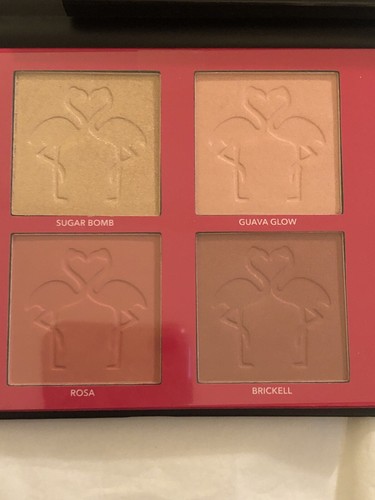 Shania B Miami Blush & Highlighter Palette 4 Shades NIB | eBay