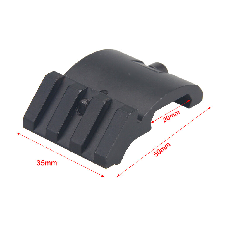 2X 45 Degree Low Offest Angle Picatinny Rail Mount 20MM For Scope Light ...