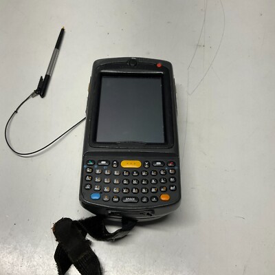 MOTOROLA/ SYMBOL HANDHELD BARCODE SCANNER MC75A0 NO BATTERY | eBay