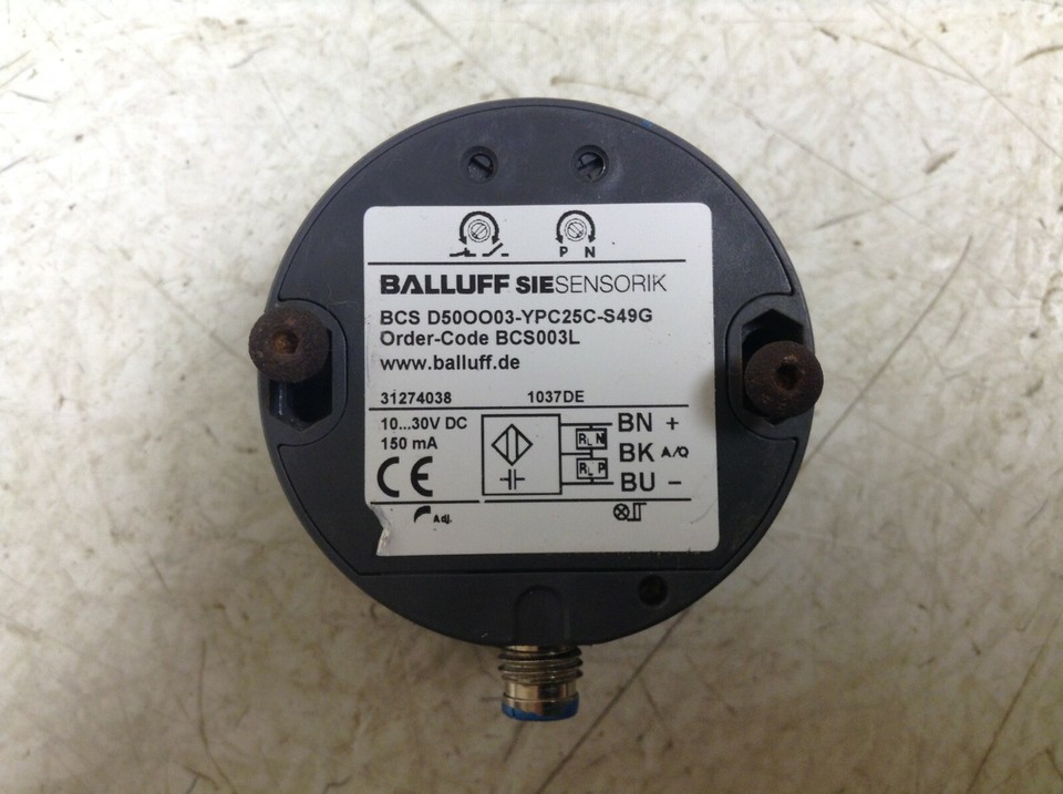 Balluff BCS D50OO03-YPC25C-S49G Capacitive Sensor BCS003L (TSC) | eBay