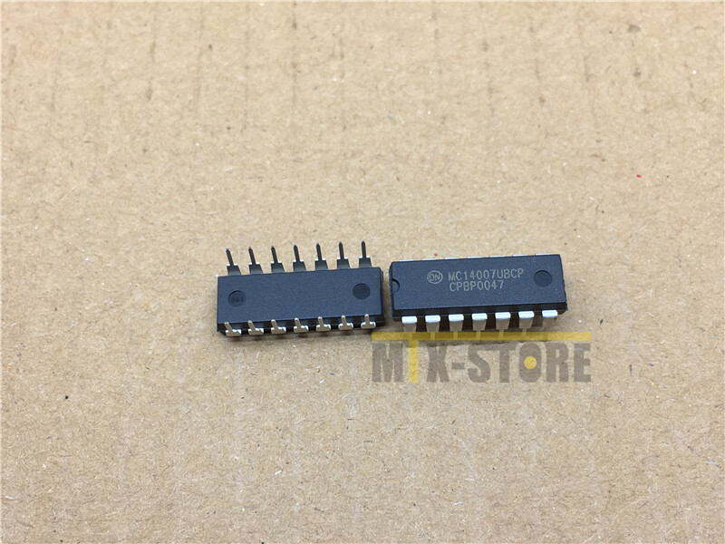 5PCS MC14007UBCP IC INVERTER DUAL COMP 14DIP ON | eBay