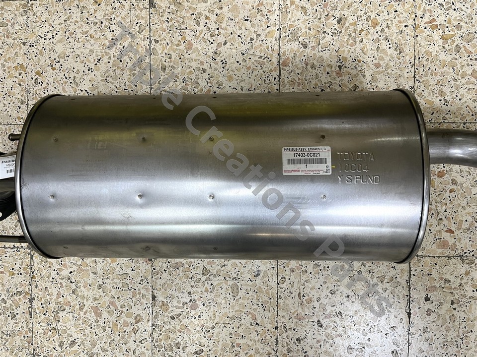 TOYOTA GENUINE 174030C021 Pipe Assy Exhaust Center 17403-0C021 OEM ...