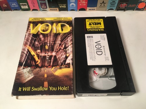 The Void Sci Fi Thriller VHS 2001 Adrian Paul Malcolm McDowell Amanda Tapping | eBay