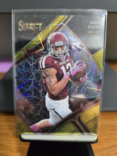 2023 Panini Select Draft Picks #164 Mike Evans Gold Lazer Prizm | eBay