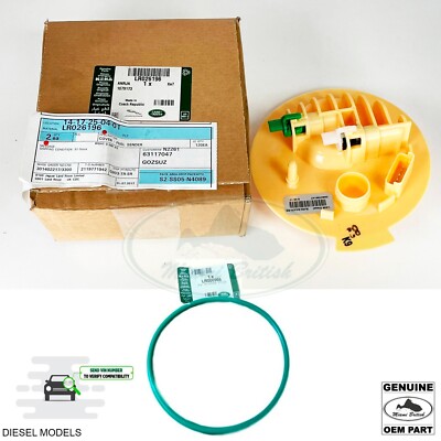 LAND ROVER FUEL SENDER W/ GASKET RANGE EVOQUE SPORT RANGE LR026196 ...
