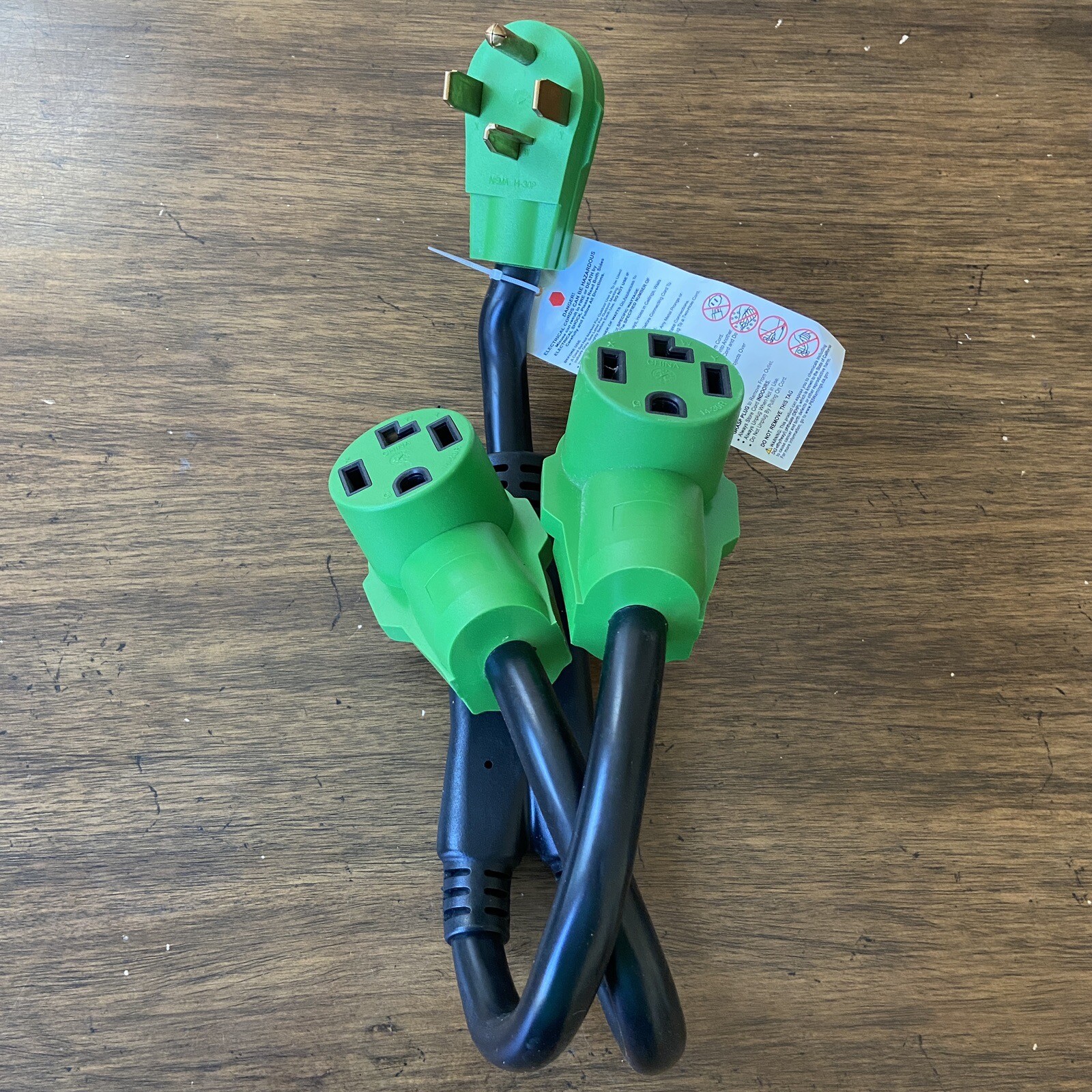 Dryer outlet splitter NEMA 14-30 for EV charger charging manual switch ...