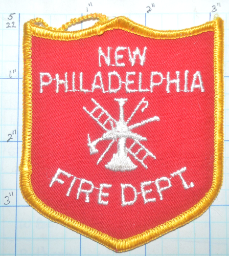 OHIO, NEW PHILADELPHIA FIRE DEPT VINTAGE PATCH | eBay