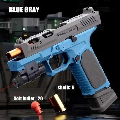 Strike Industries-G17 Shell Ejecting Soft Bullet Toy Gun | eBay