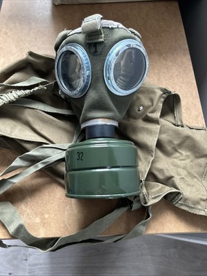 Antique Gas Mask And Case | eBay UK