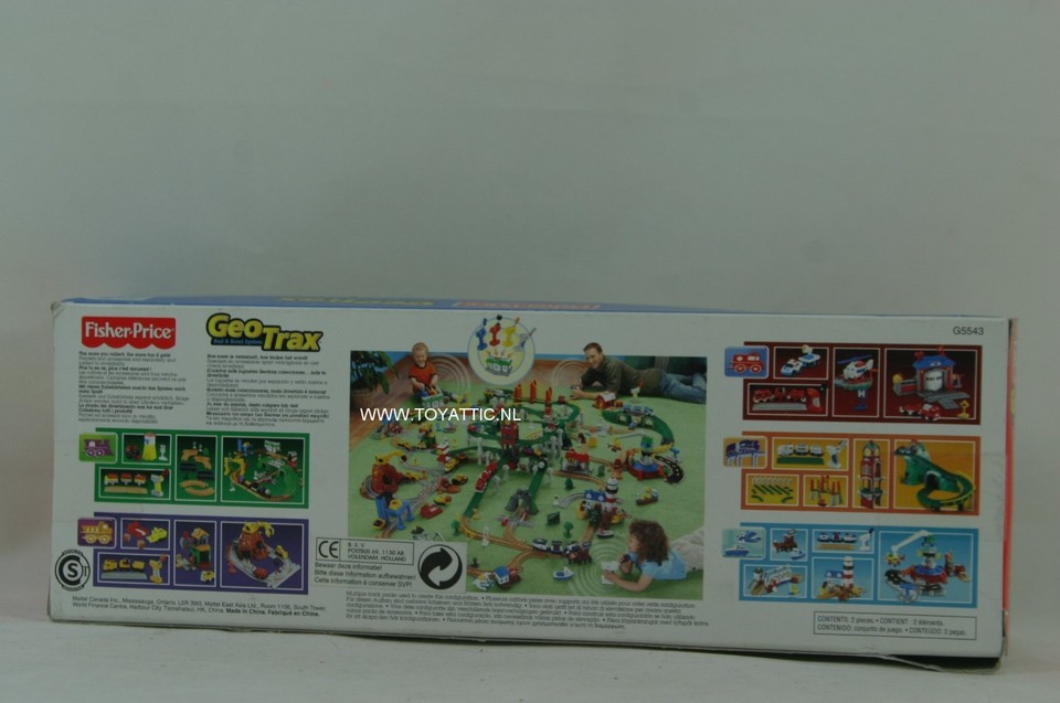 Fisher price Geo Trax geotrax ocean cargo transport boat from 2004 New ...
