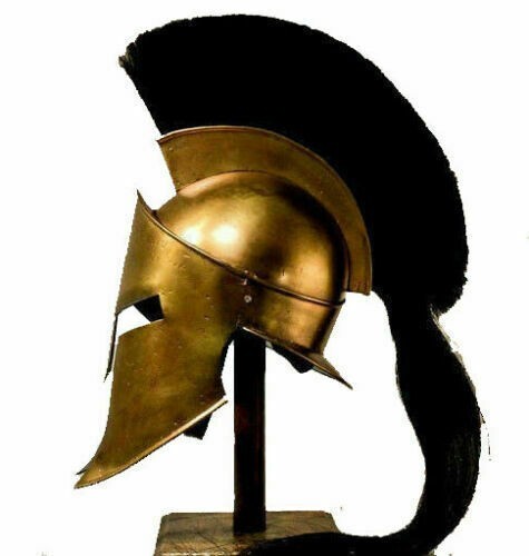 300 Movie Replica Spartan Helmet King Leonidas Helmet Medieval ...