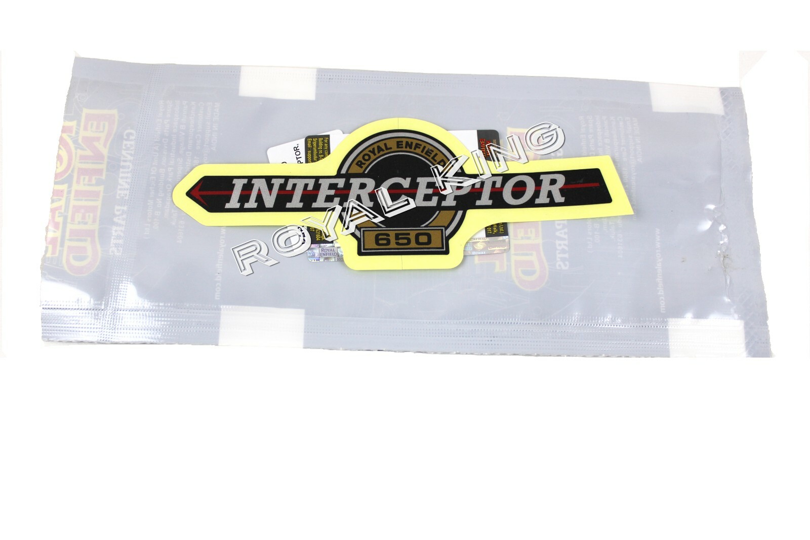 Royal Enfield Decal Logo Sticker LH Side For Interceptor-650 - Express ...