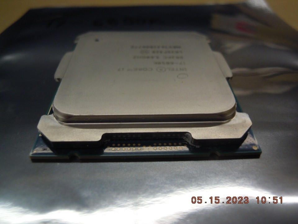 Intel Core i7-6850K 3.60GHz 6-Core SR2PC LGA2011-3 CPU Processor ...