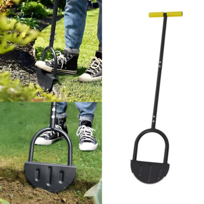 Garden Lawn Border Edger Grass 117cm T-Grip Lawn Edging Cutter Edging ...
