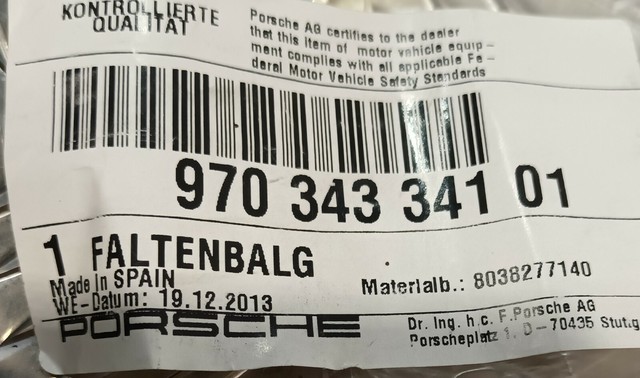 porsche 97034334101 for sale online | eBay